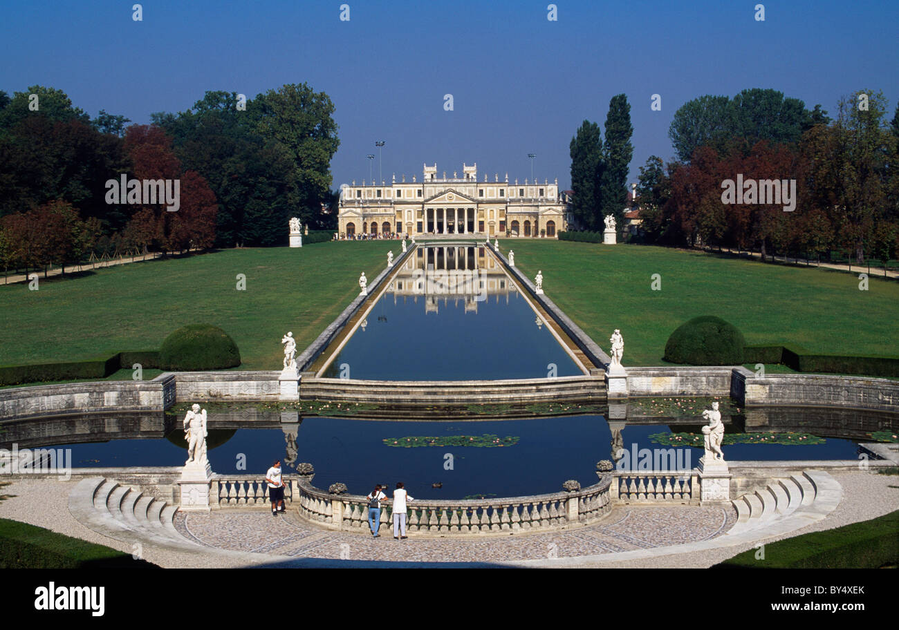 Villa Pisani (Villa Nazionale di Stra) built 1736-1756 by Francesco ...