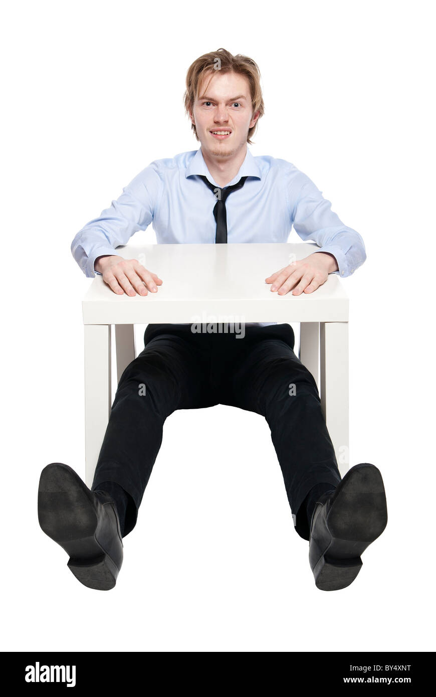 Office table cut out Cut Out Stock Images & Pictures - Alamy