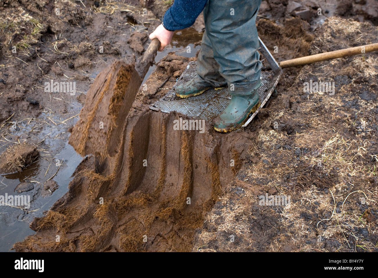 Peat cutter hi-res stock photography and images - Alamy
