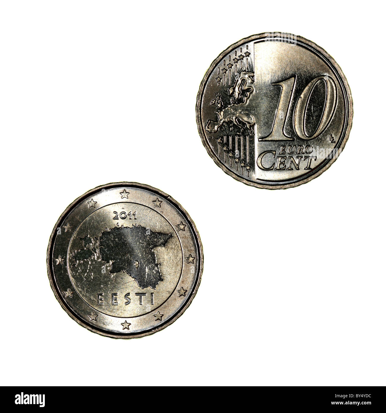 10 euro cent coin hi-res stock photography and images - Alamy
