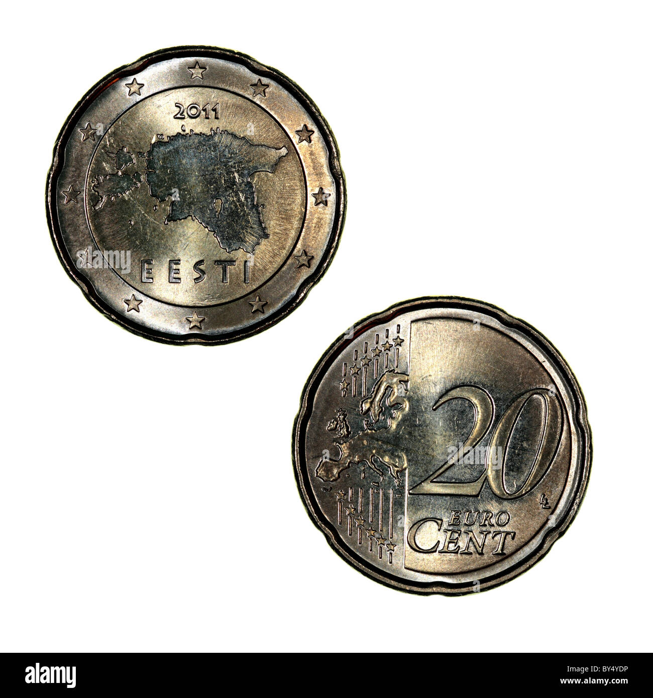 Euro coin designs hi-res stock photography and images - Alamy