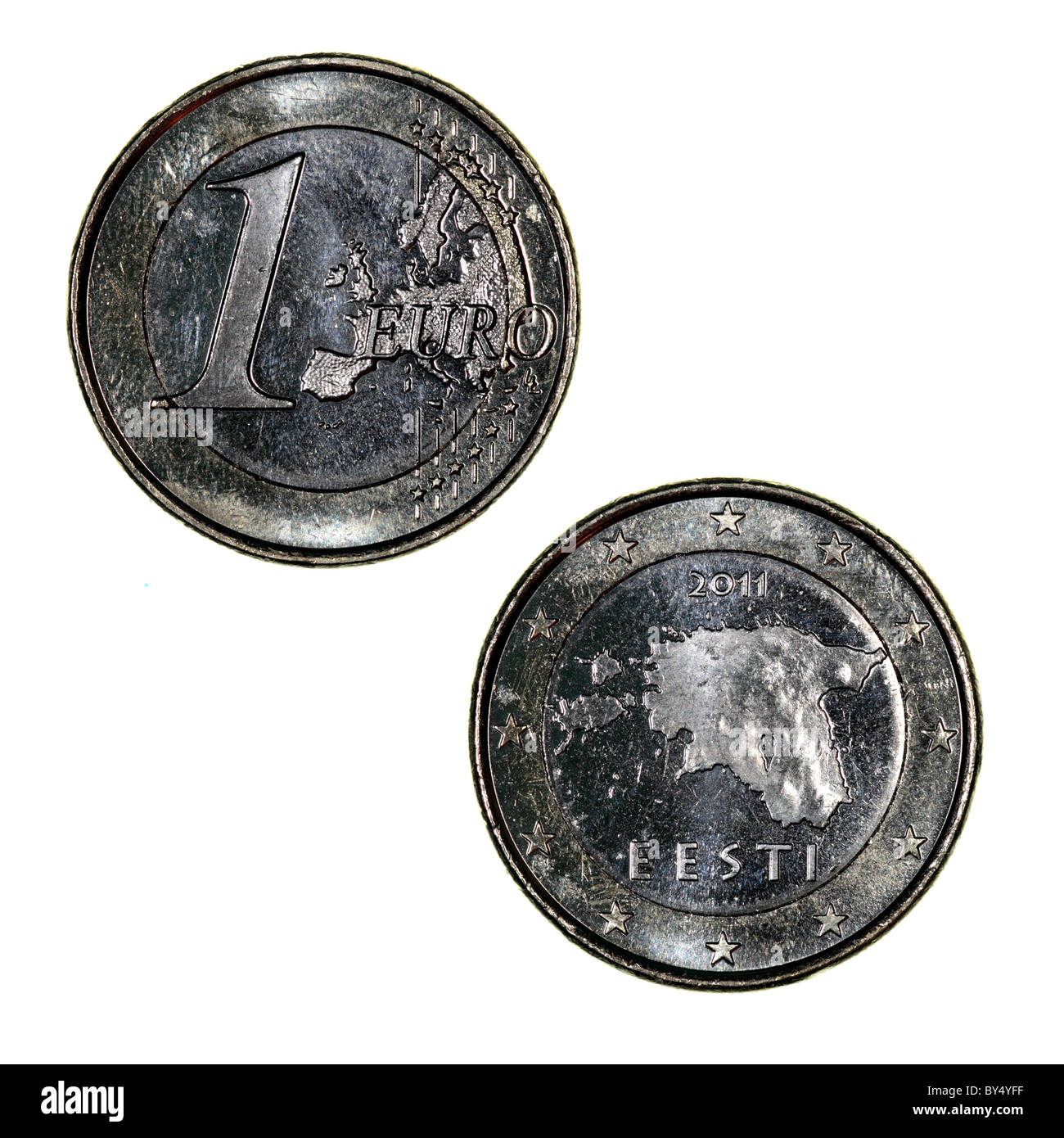 Euro coin designs hi-res stock photography and images - Alamy