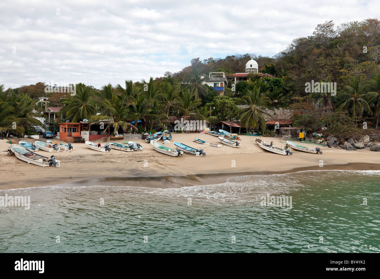 Mexican fishing village hi-res stock photography and images - Alamy