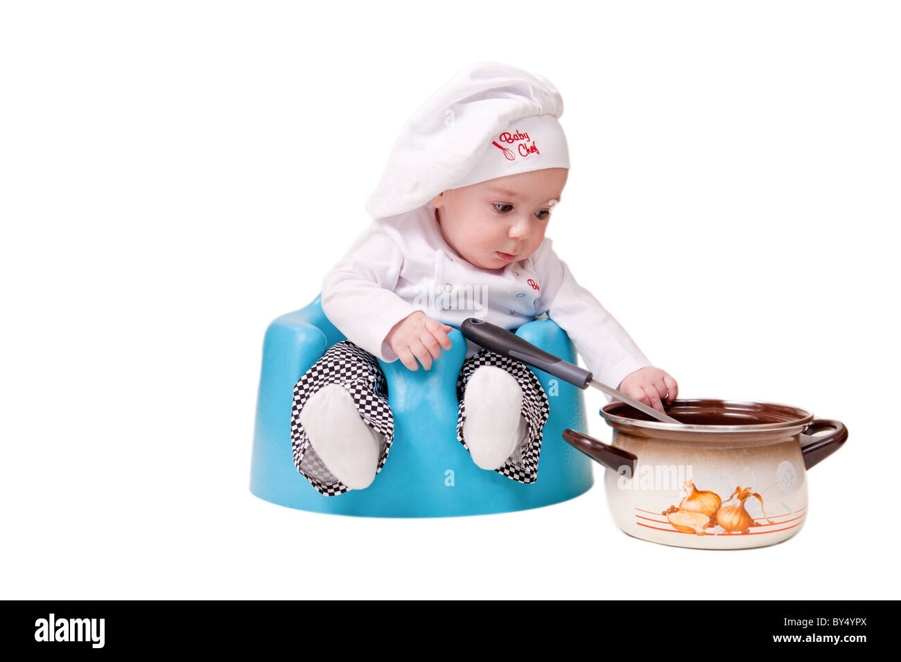 Girl wearing chef hat Cut Out Stock Images & Pictures - Alamy