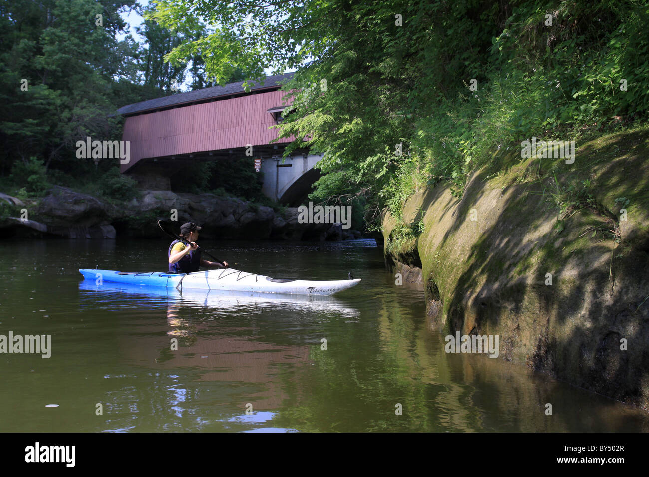 Narrows covered bridge hi-res stock photography and images - Alamy