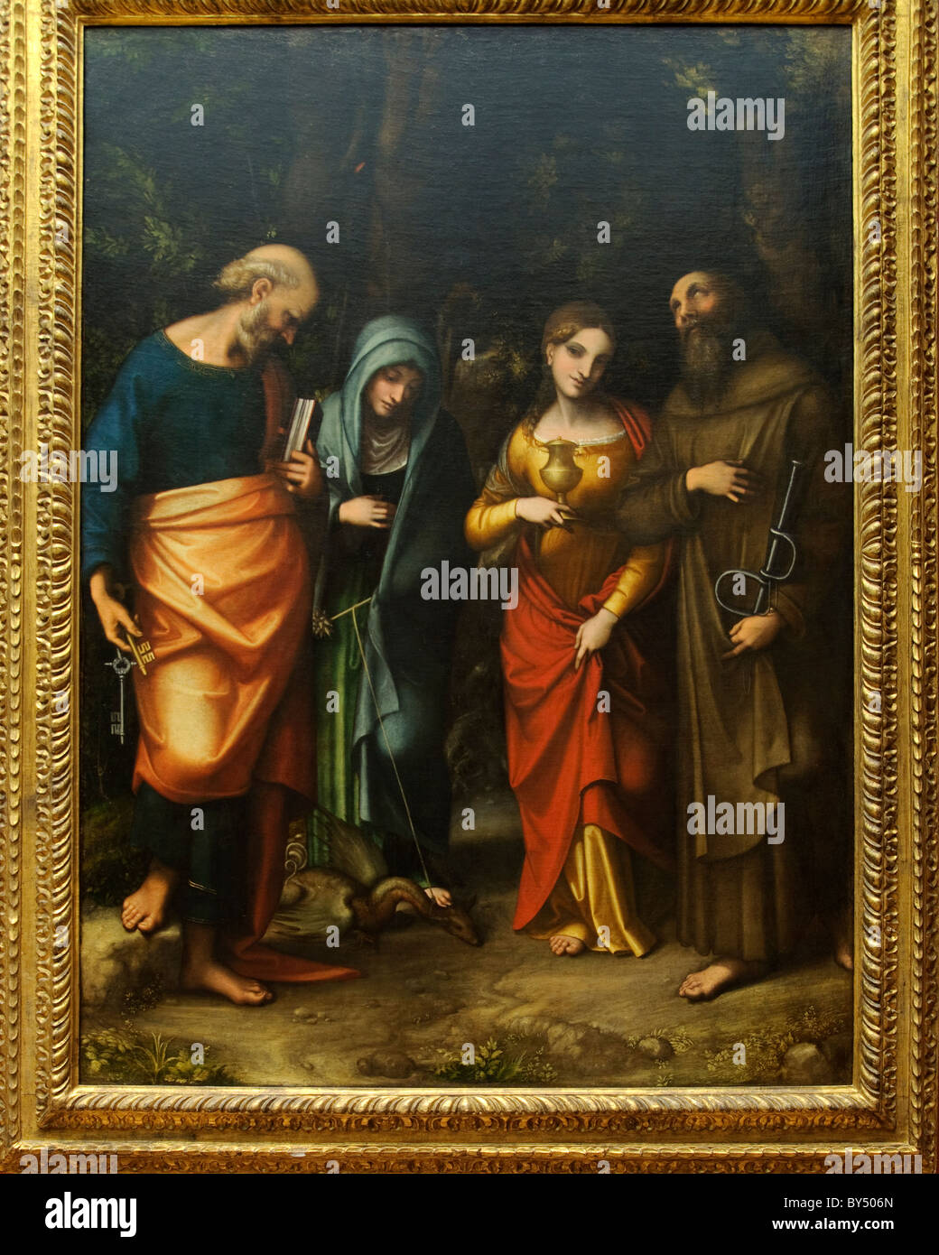Saint peter saint mary magdalene hi-res stock photography and images ...