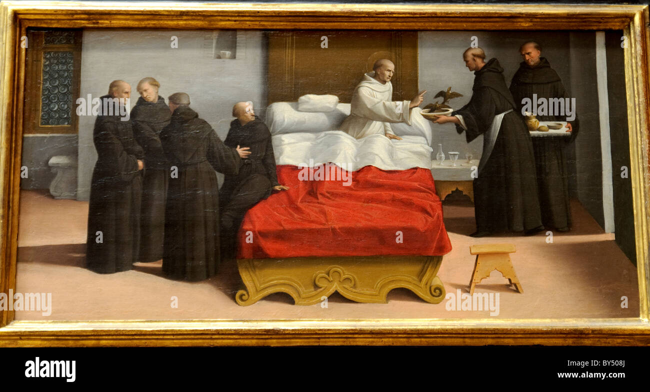 Saint Nicholas of Tolentino Reviving the Birds, ca. 1530, Garofalo ...