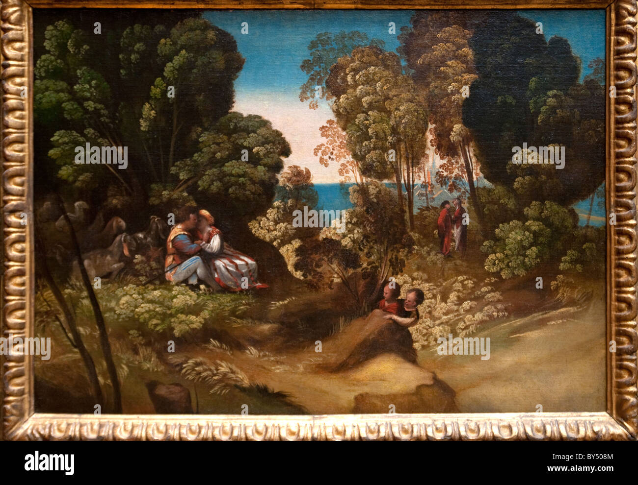 The Three Ages of Man, ca. 1515, by Dosso Dossi Stock Photo - Alamy