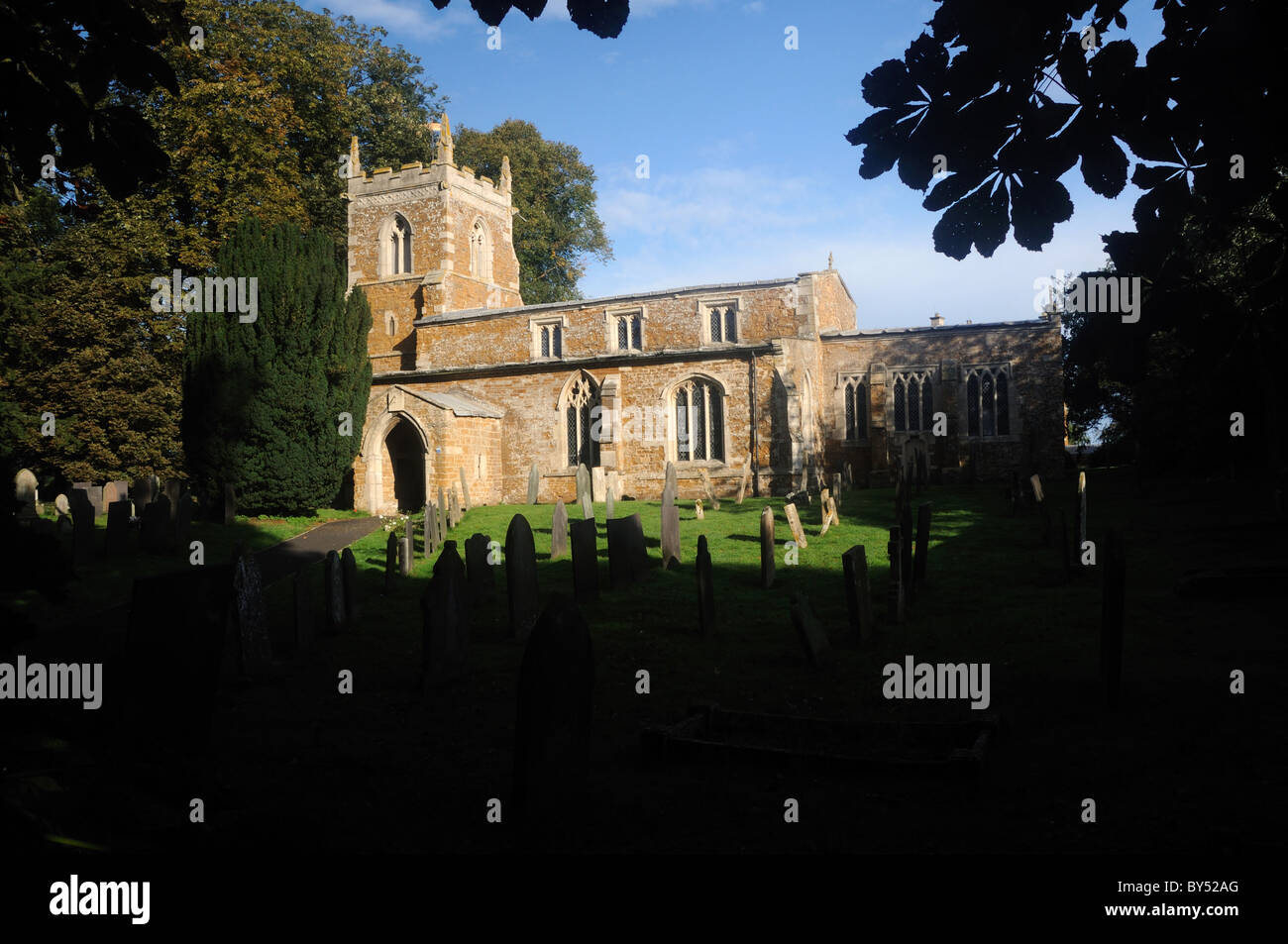 The Church of St. Denys, in Goadby Marwood, Leicestershire, England ...