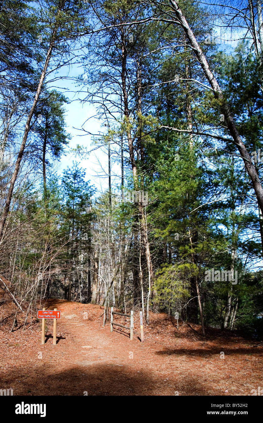 Smith Lake Unicoi State Park Georgia USA Stock Photo - Alamy