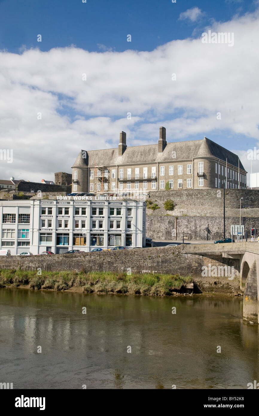 Carmarthenshire county hall hi-res stock photography and images - Alamy
