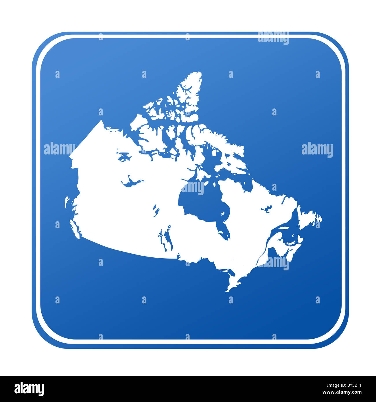 Map of canada Cut Out Stock Images & Pictures - Alamy