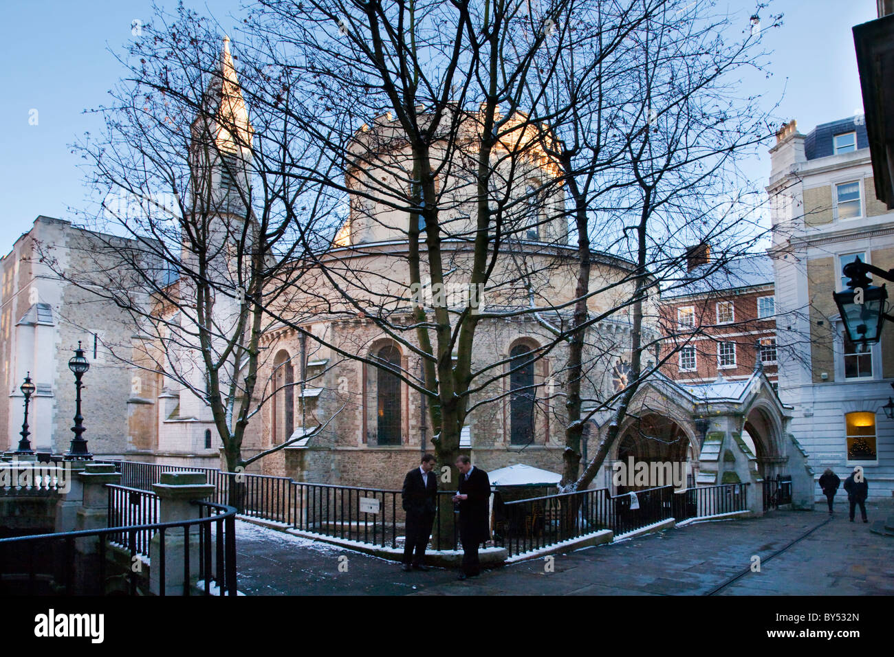 Temple Church, Inner Temple Lane, London, Uk Stock Photo - Alamy