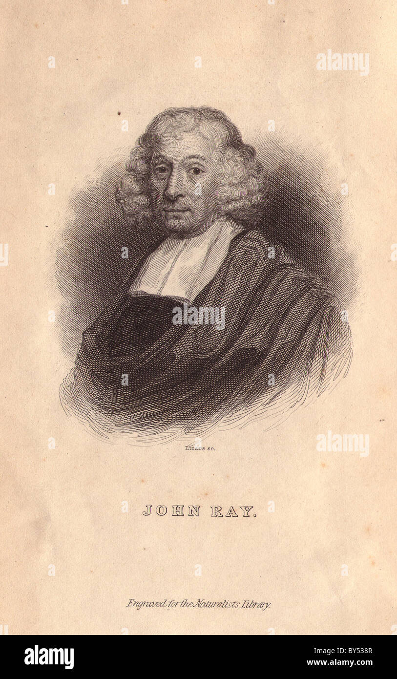Reverend John Ray (16271705), English philosopher Stock Photo - Alamy