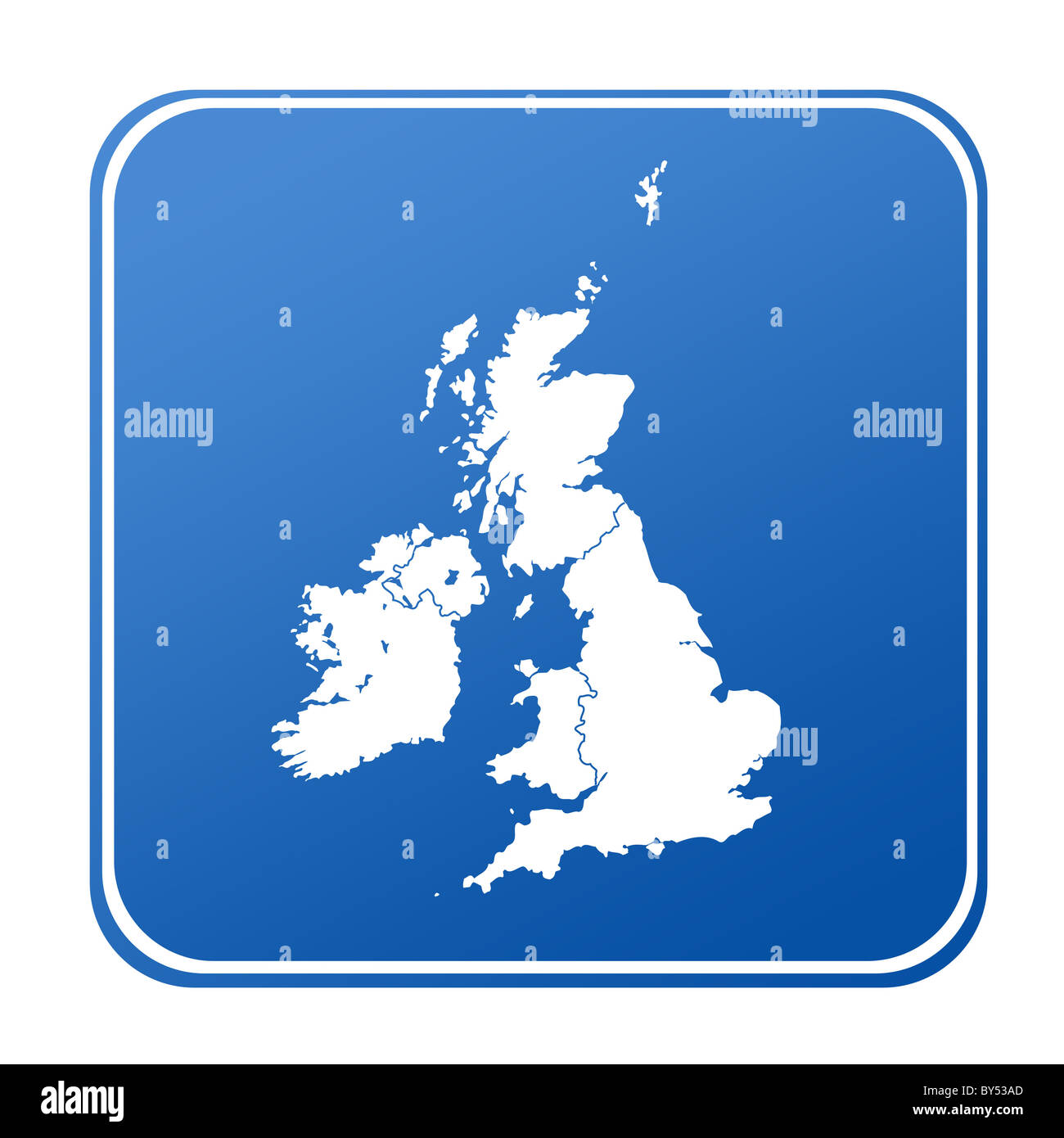 Great britain map hi-res stock photography and images - Alamy