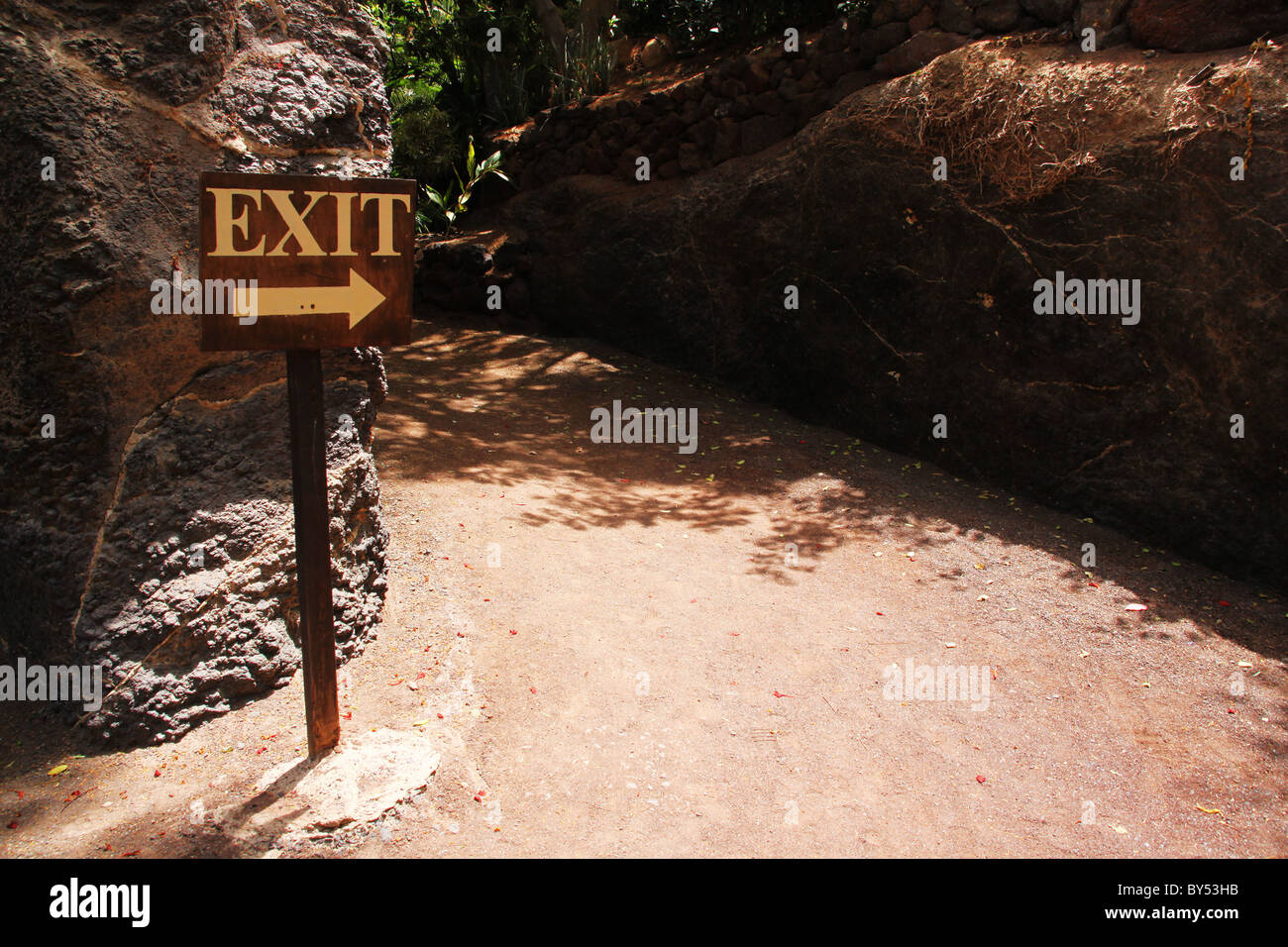 Exit way hi-res stock photography and images - Alamy
