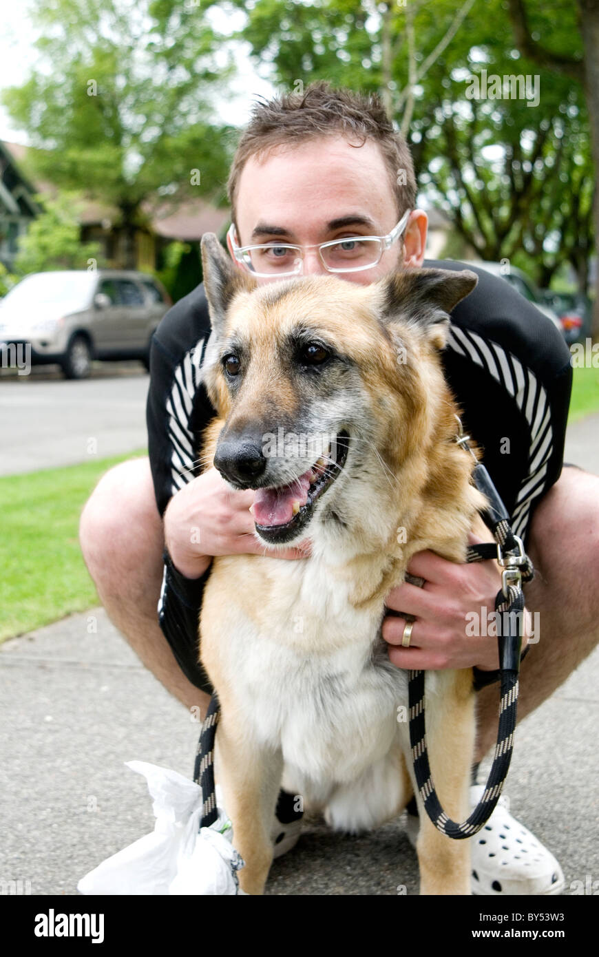 Crouch Over High Resolution Stock Photography and Images - Alamy