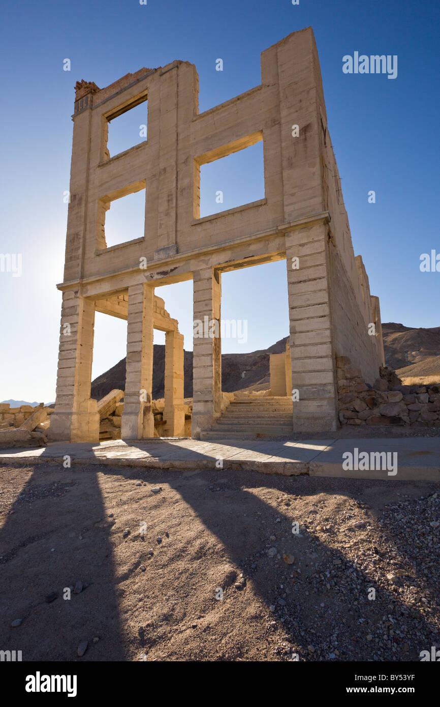 Ghost towns of rhyolite hi-res stock photography and images - Alamy