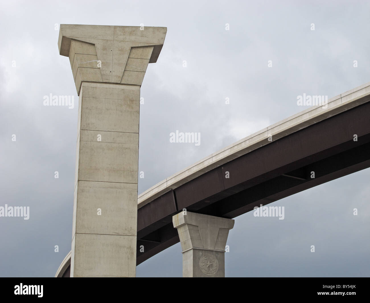 Highway construction on I-35 in Austin Texas Stock Photo - Alamy