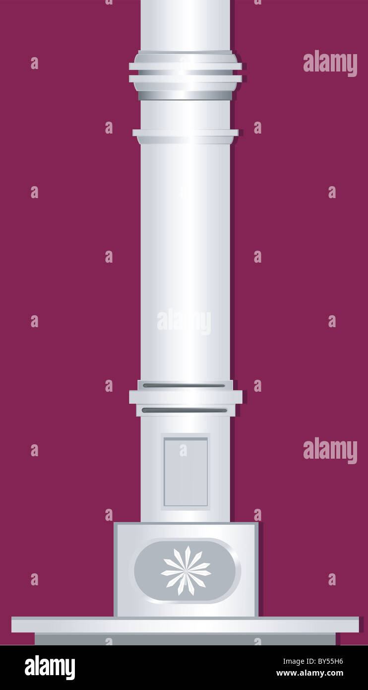 Gothic pillar illustration hi-res stock photography and images - Alamy