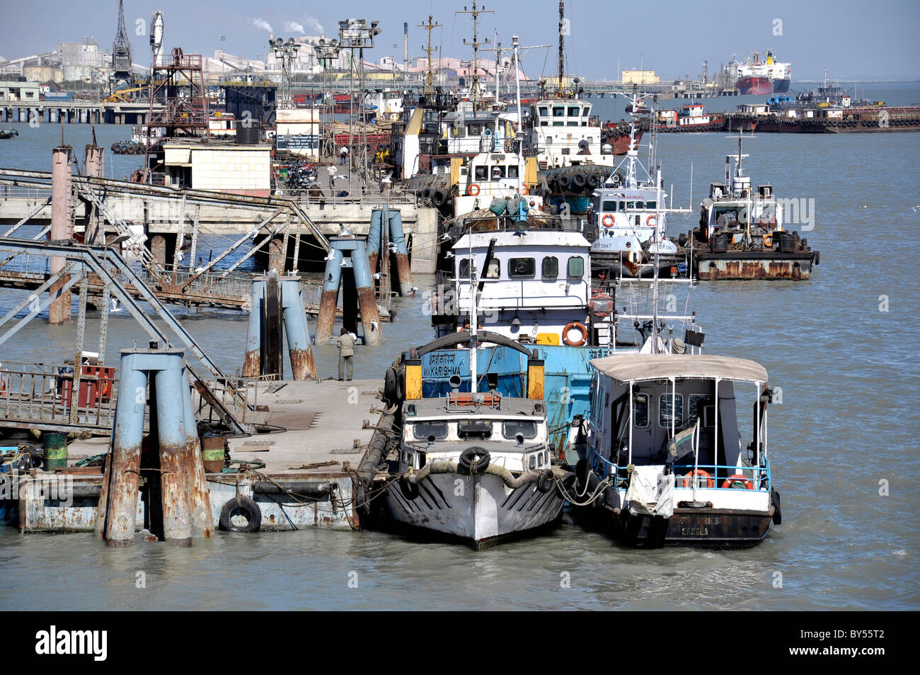 Kandala Port, Gujarat, India Stock Photo - Alamy