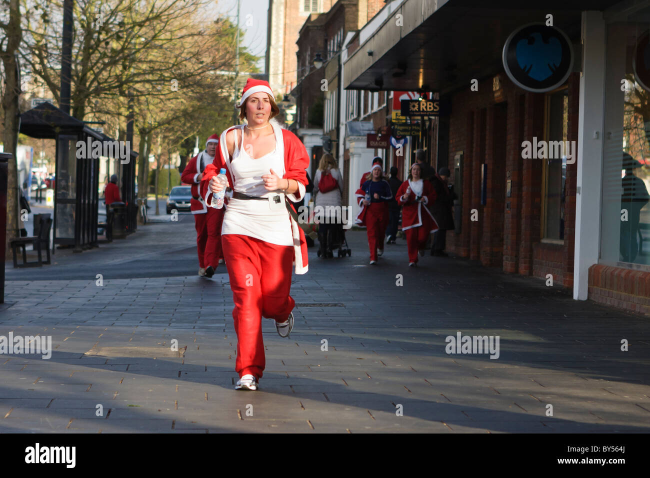 Jingle bell run hi-res stock photography and images - Alamy
