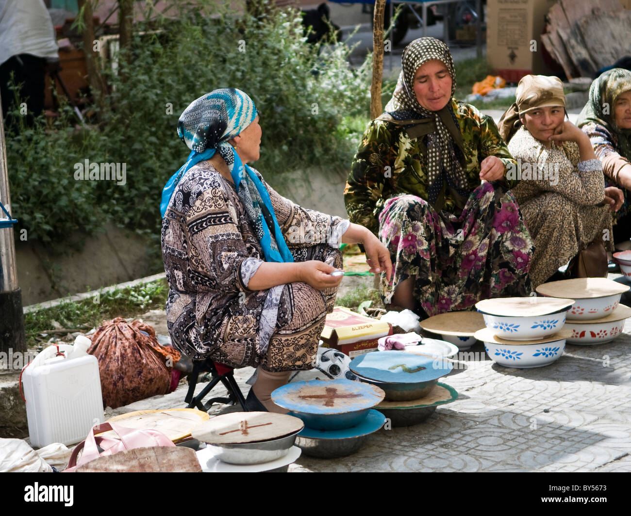Uyghur people in Xinjiang Stock Photo - Alamy