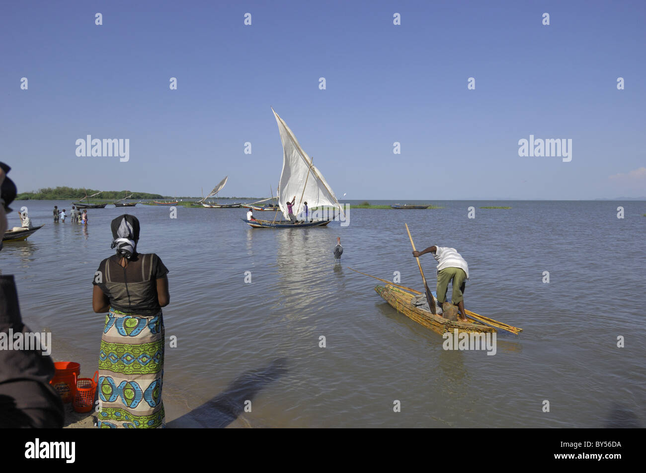 Fisherman near lake hi-res stock photography and images - Alamy