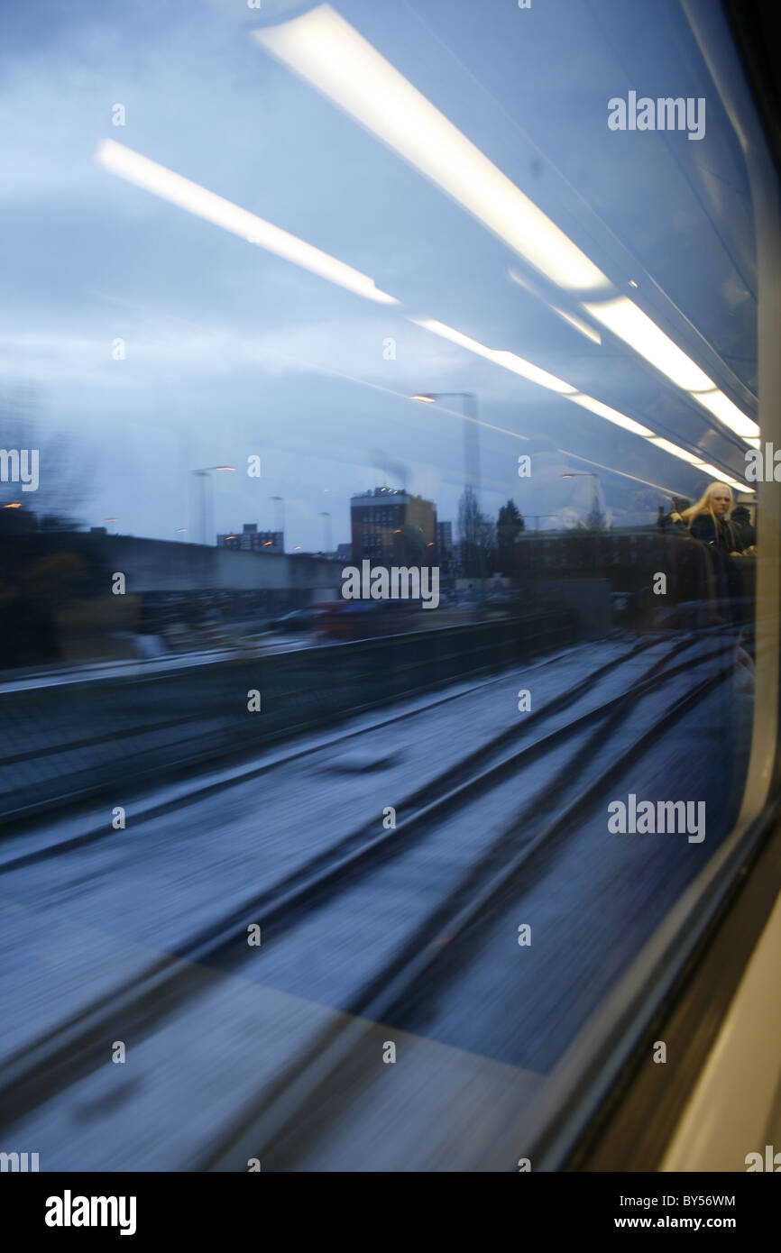 Break lines in snow hi-res stock photography and images - Alamy