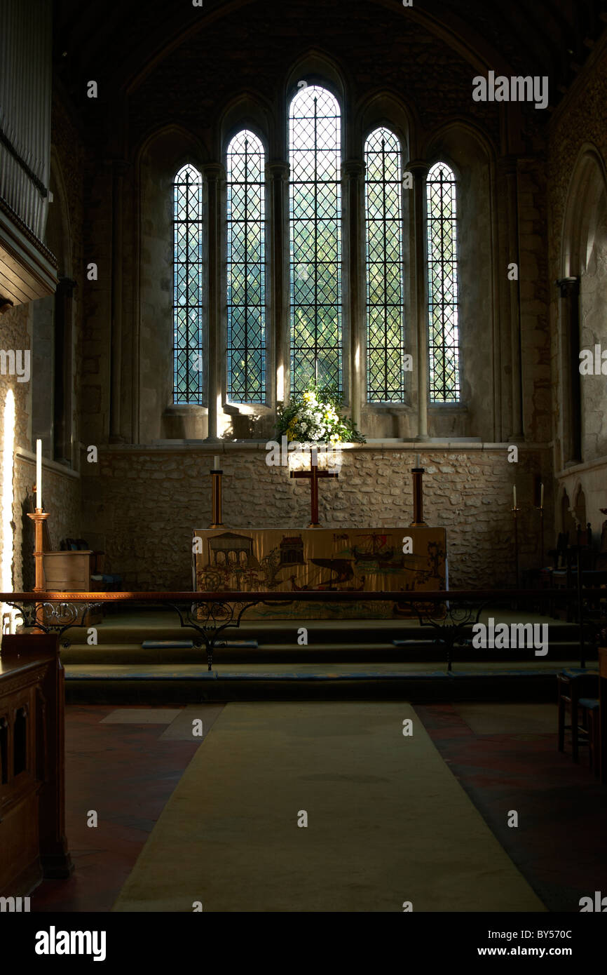 Altar bosham church hi-res stock photography and images - Alamy