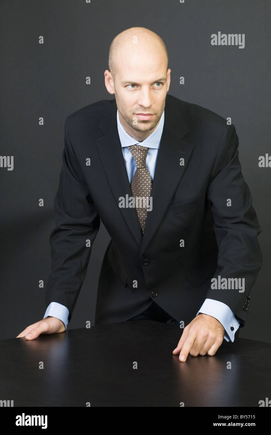 businessman thinking about strategy Stock Photo - Alamy