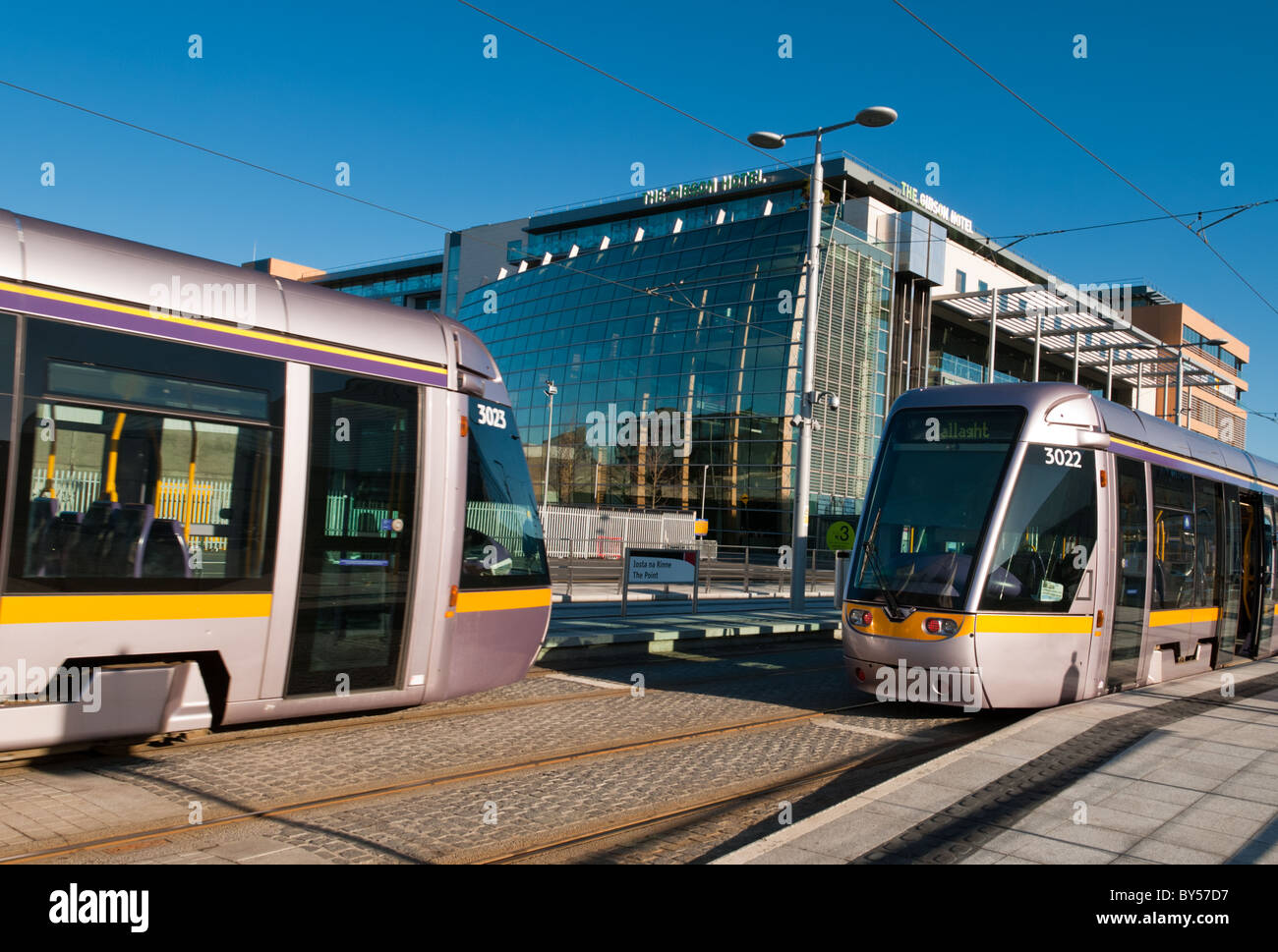 Luas trams hi-res stock photography and images - Alamy