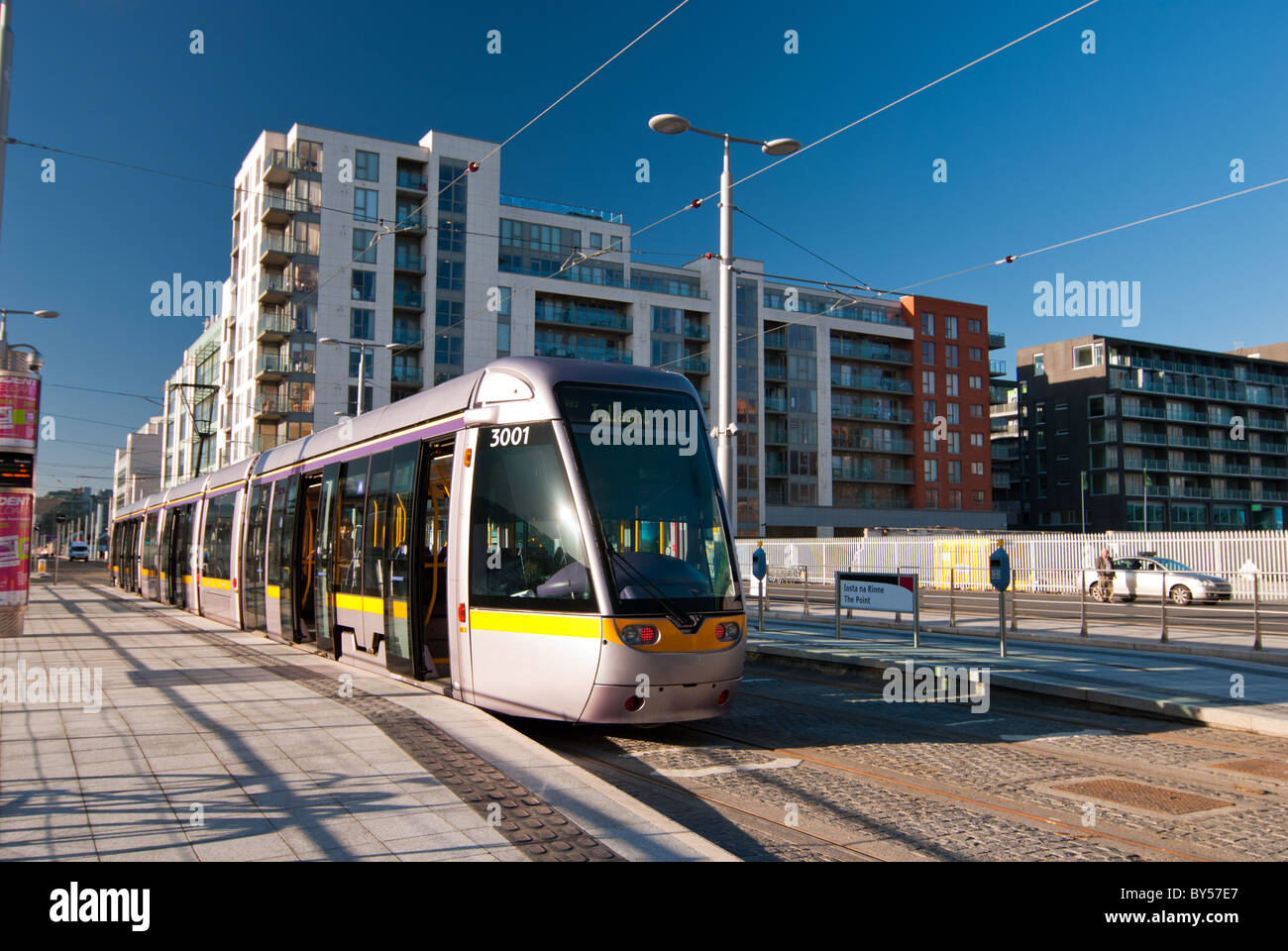 LUAS Tram Station Stock Photo - Alamy