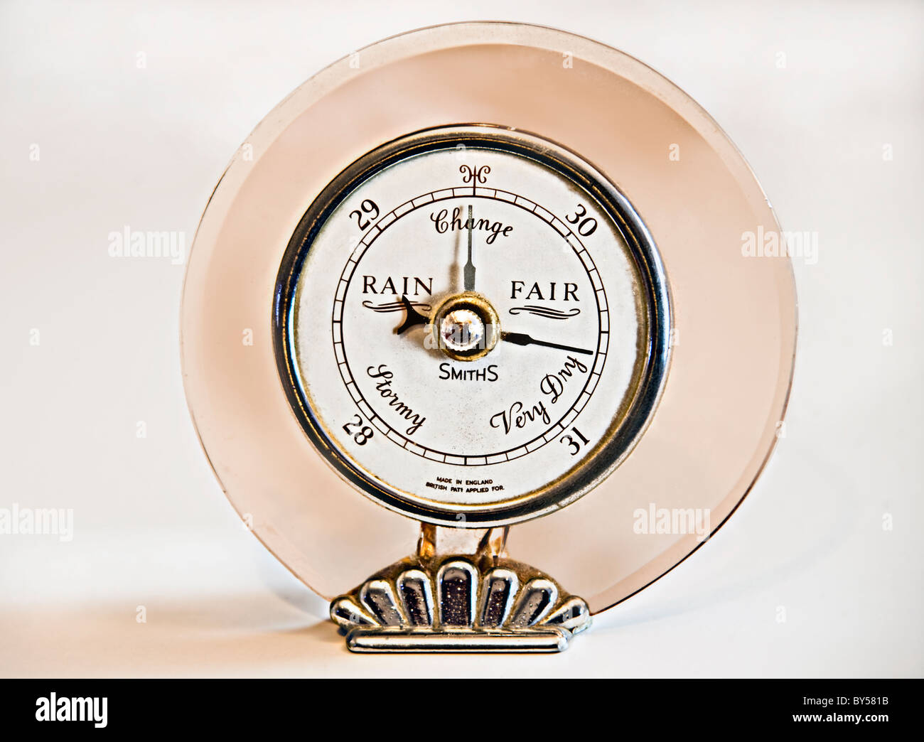 Barometer vintage old weather measurement pressure Stock Photo - Alamy