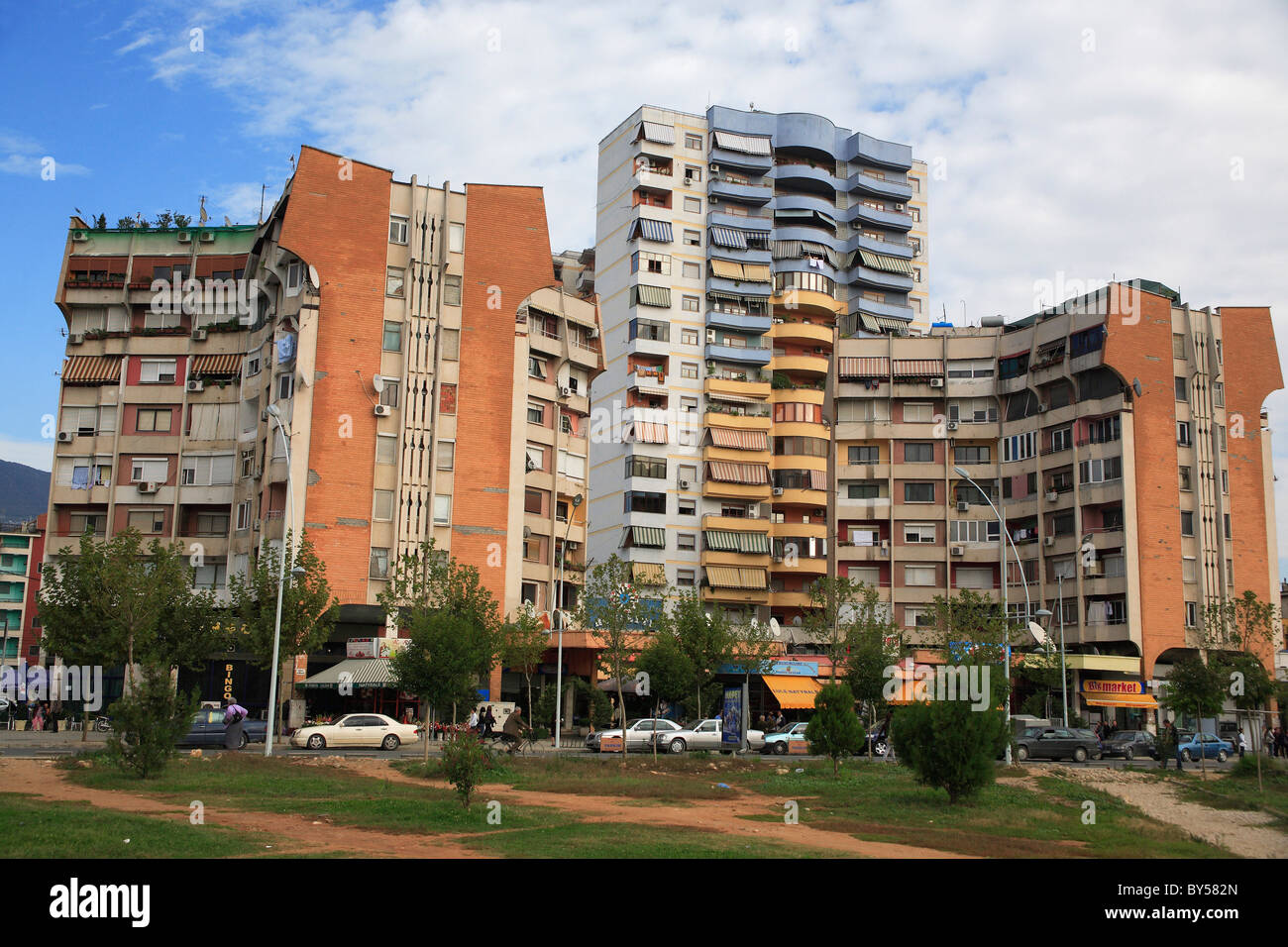 Tirana markets hi-res stock photography and images - Alamy