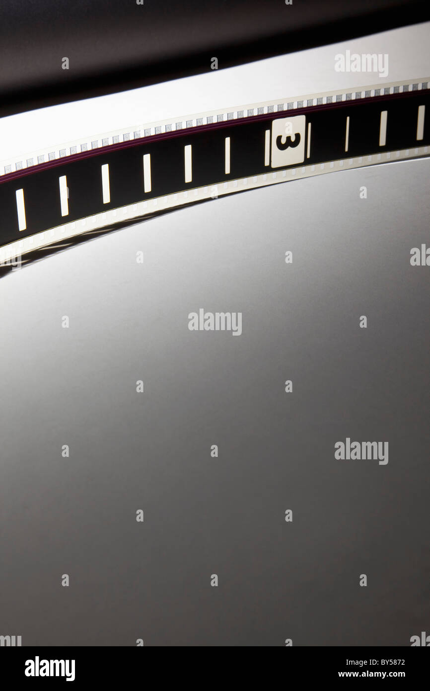 Detail of a film strip Stock Photo - Alamy