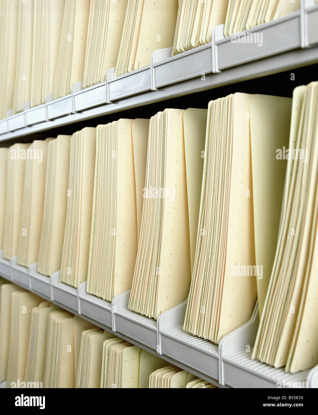 Files on shelves hi-res stock photography and images - Alamy