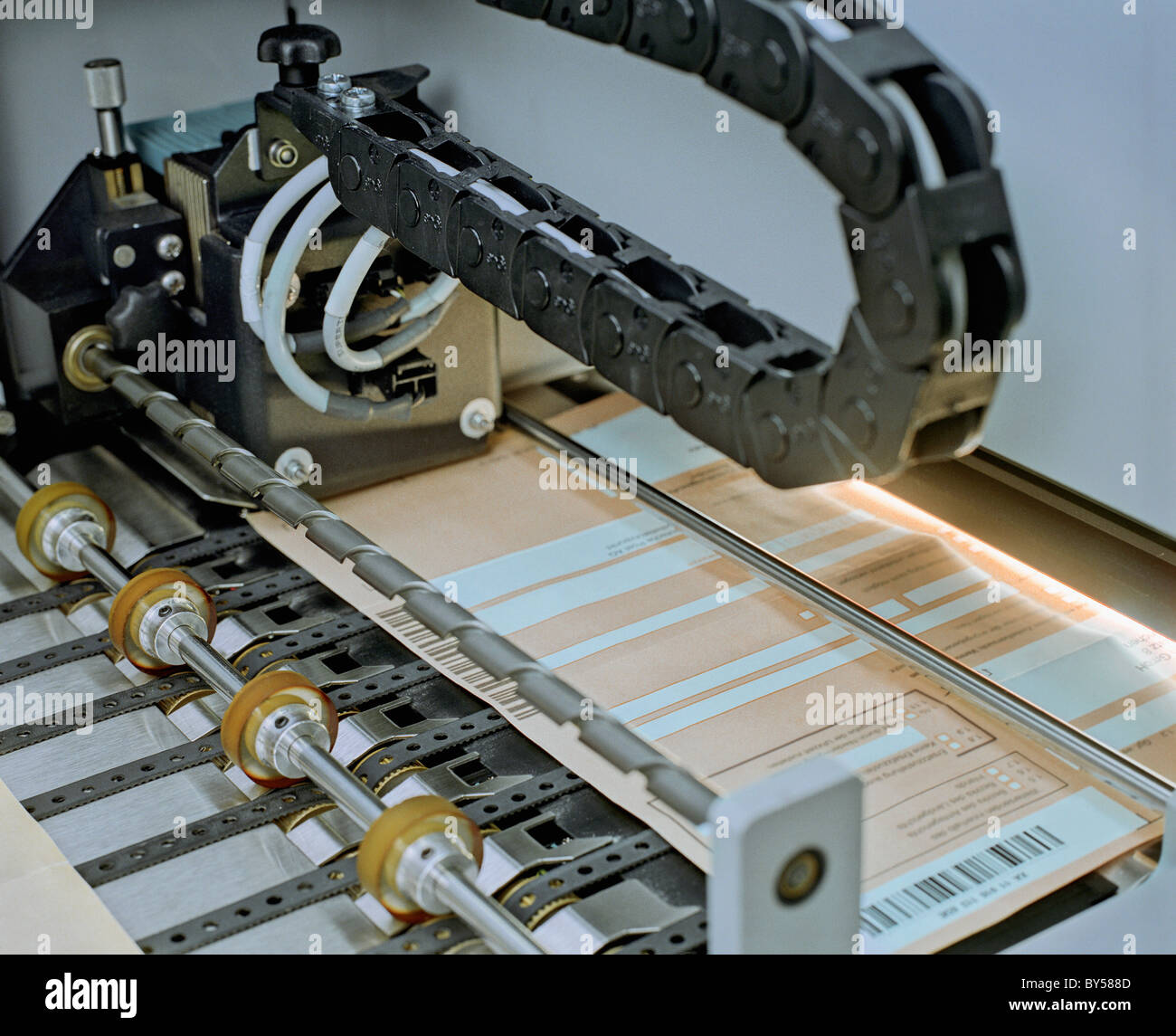 Detail of a scanning machine Stock Photo - Alamy
