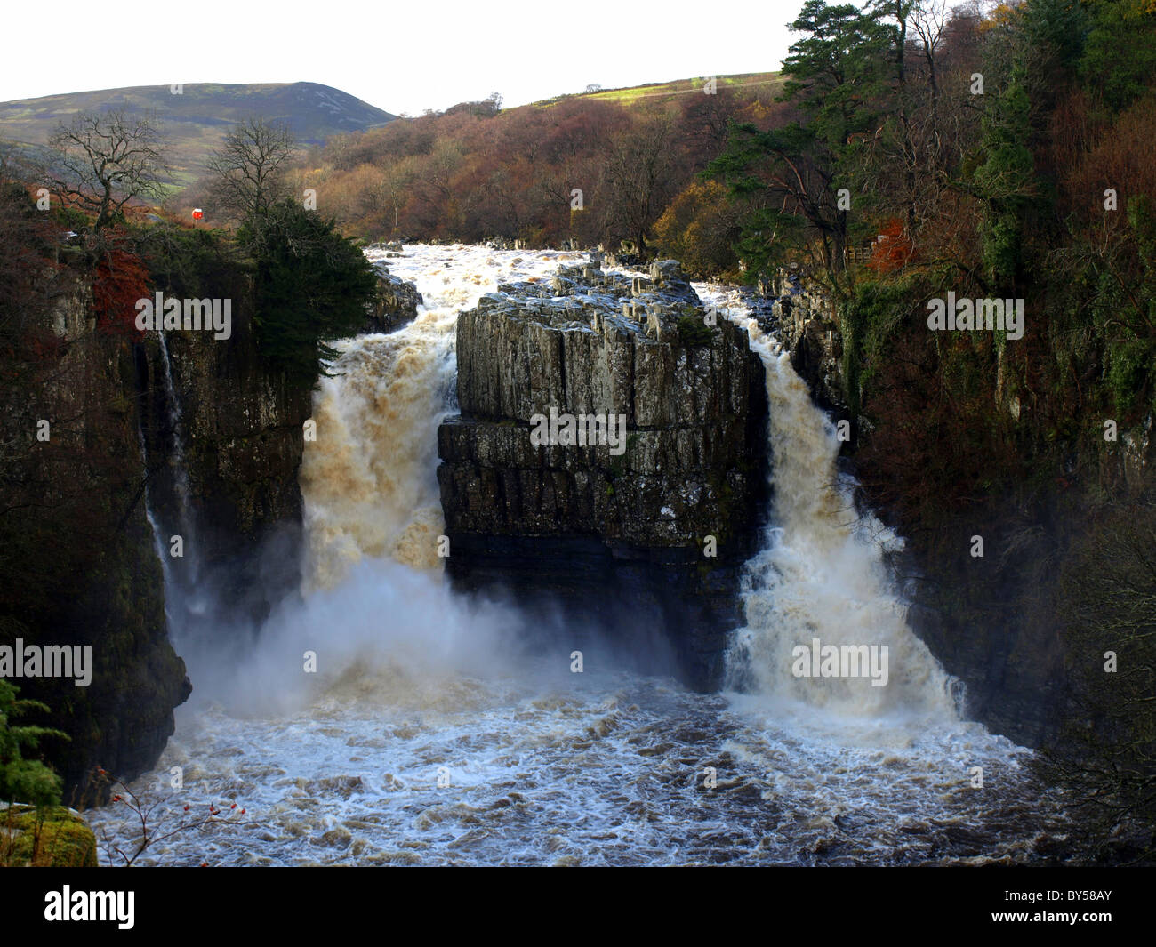 High Force Waterfall Stock Photo - Alamy