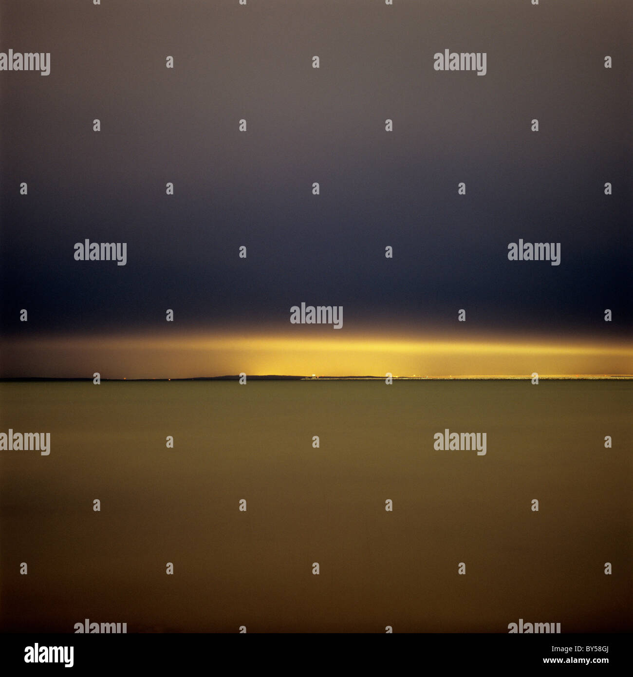 An abstract sunset Stock Photo - Alamy