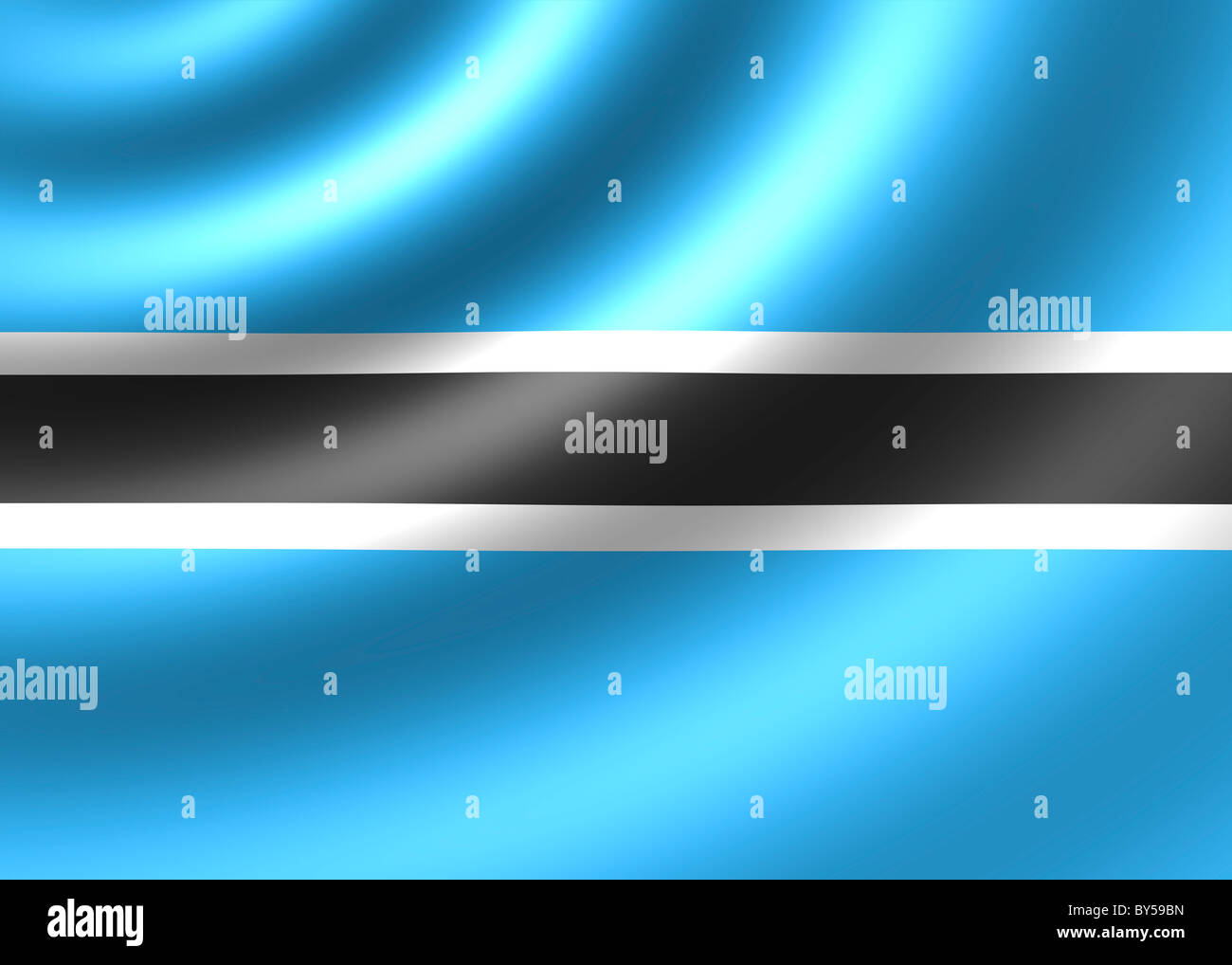 Botswana flag hi-res stock photography and images - Alamy