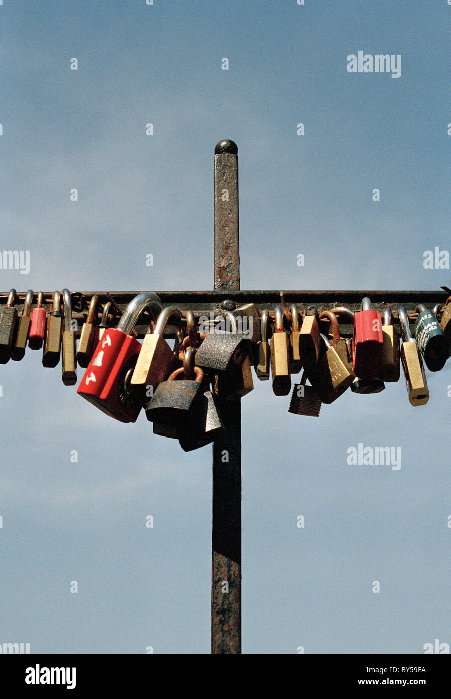 Lock bridge in prague hi-res stock photography and images - Alamy