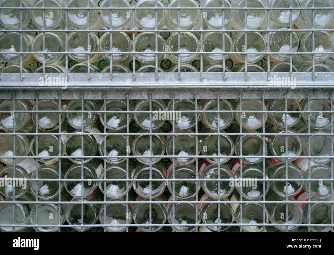 Clear glass bottles Stock Photo - Alamy