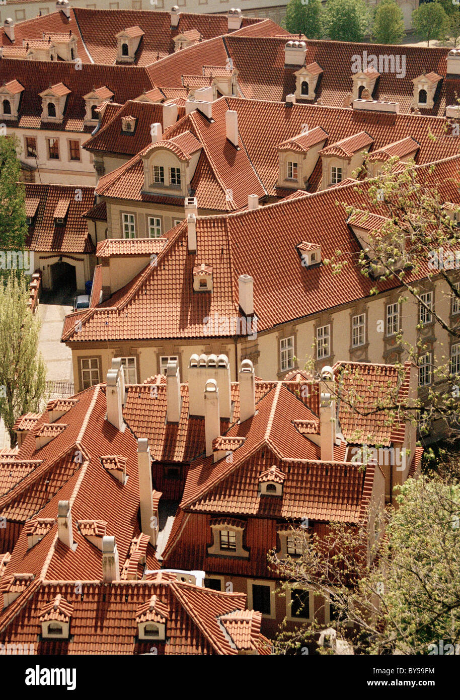 View of rooftops Stock Photo - Alamy