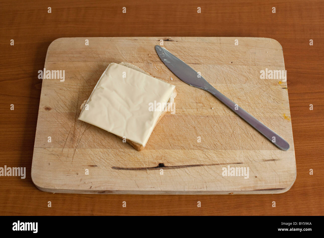 Slice bread cheese hi-res stock photography and images - Alamy