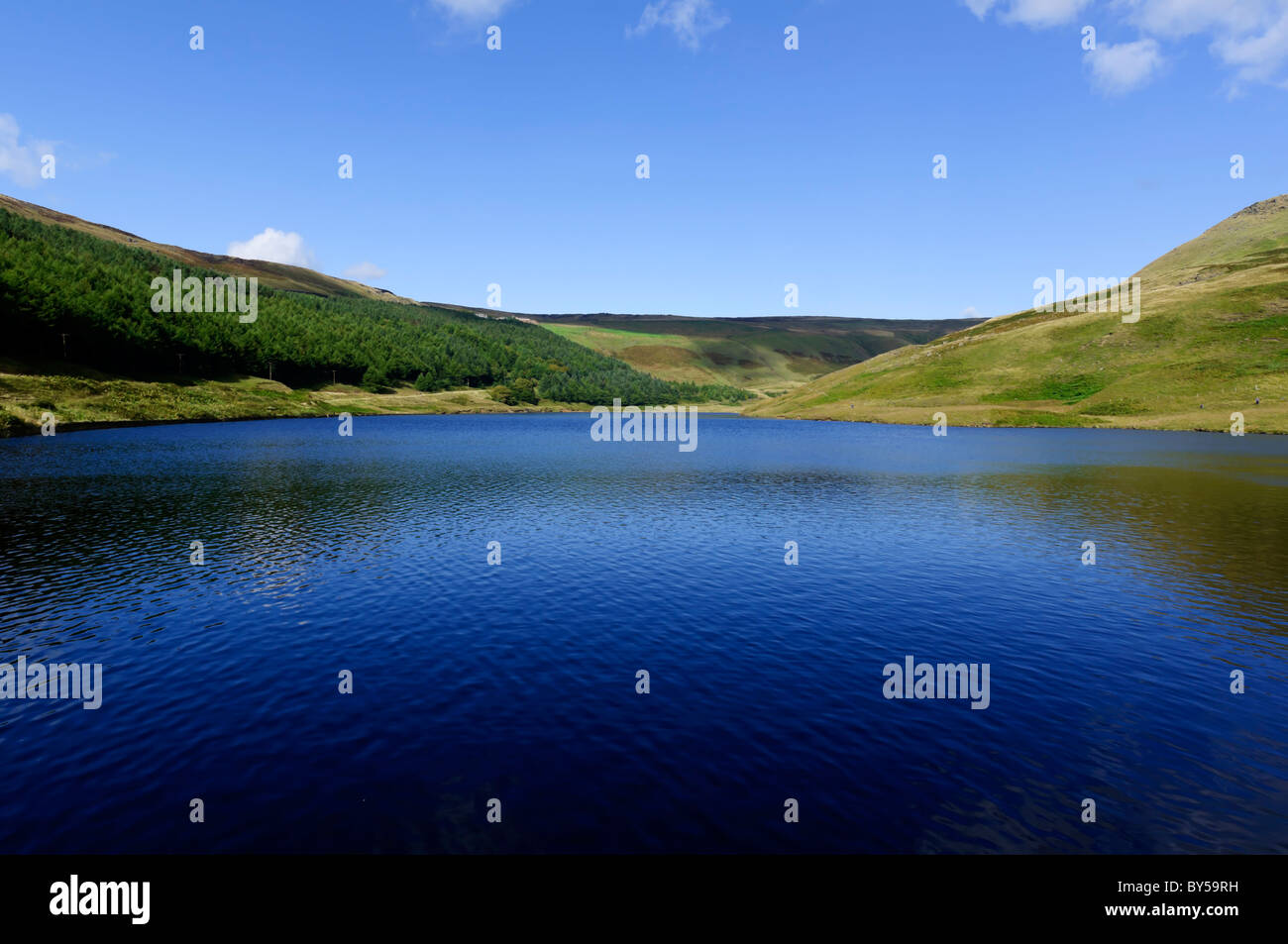 Dovestone Reservoir Peak District National Park Greater Manchester ...