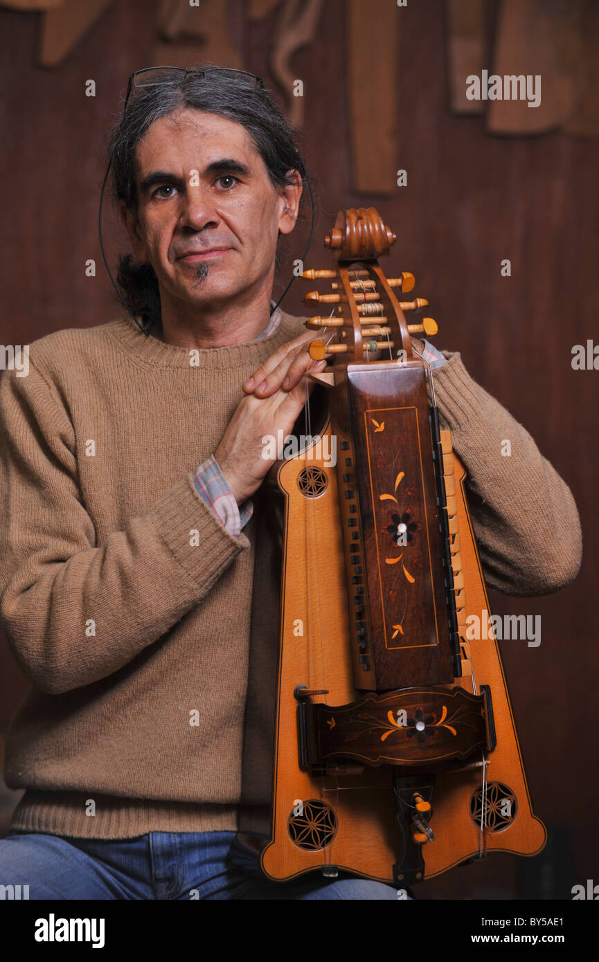 Person holding traditional musical instruments hi-res stock photography ...