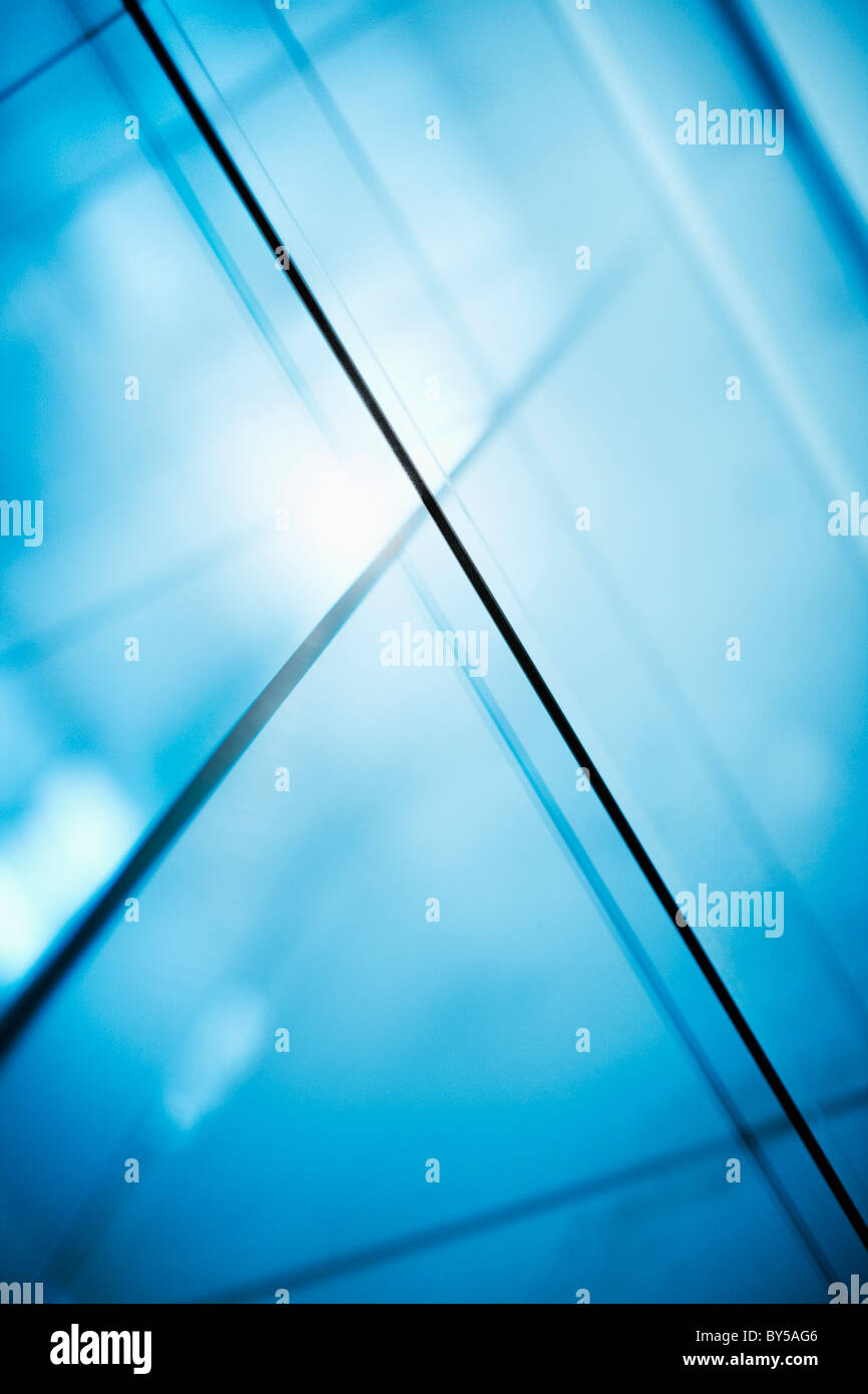 Abstract intersecting lines on a glass surface Stock Photo - Alamy