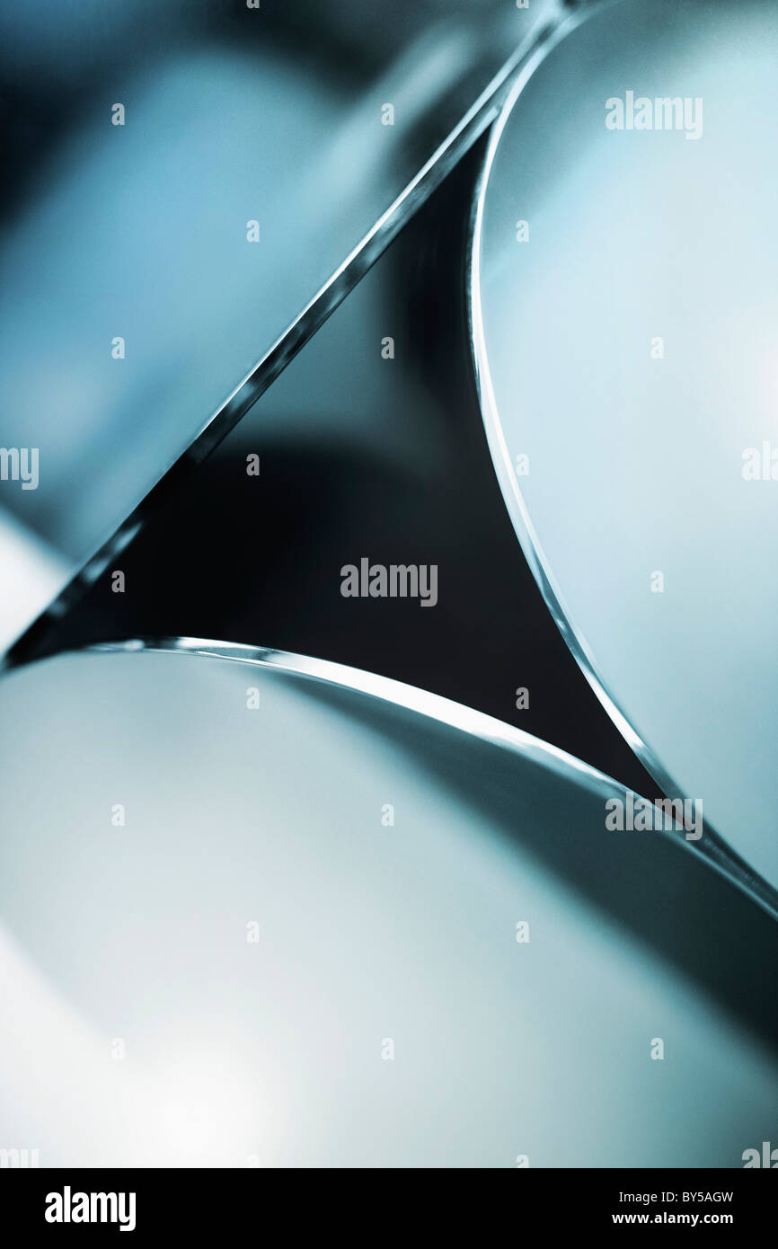 Silver discs hi-res stock photography and images - Alamy