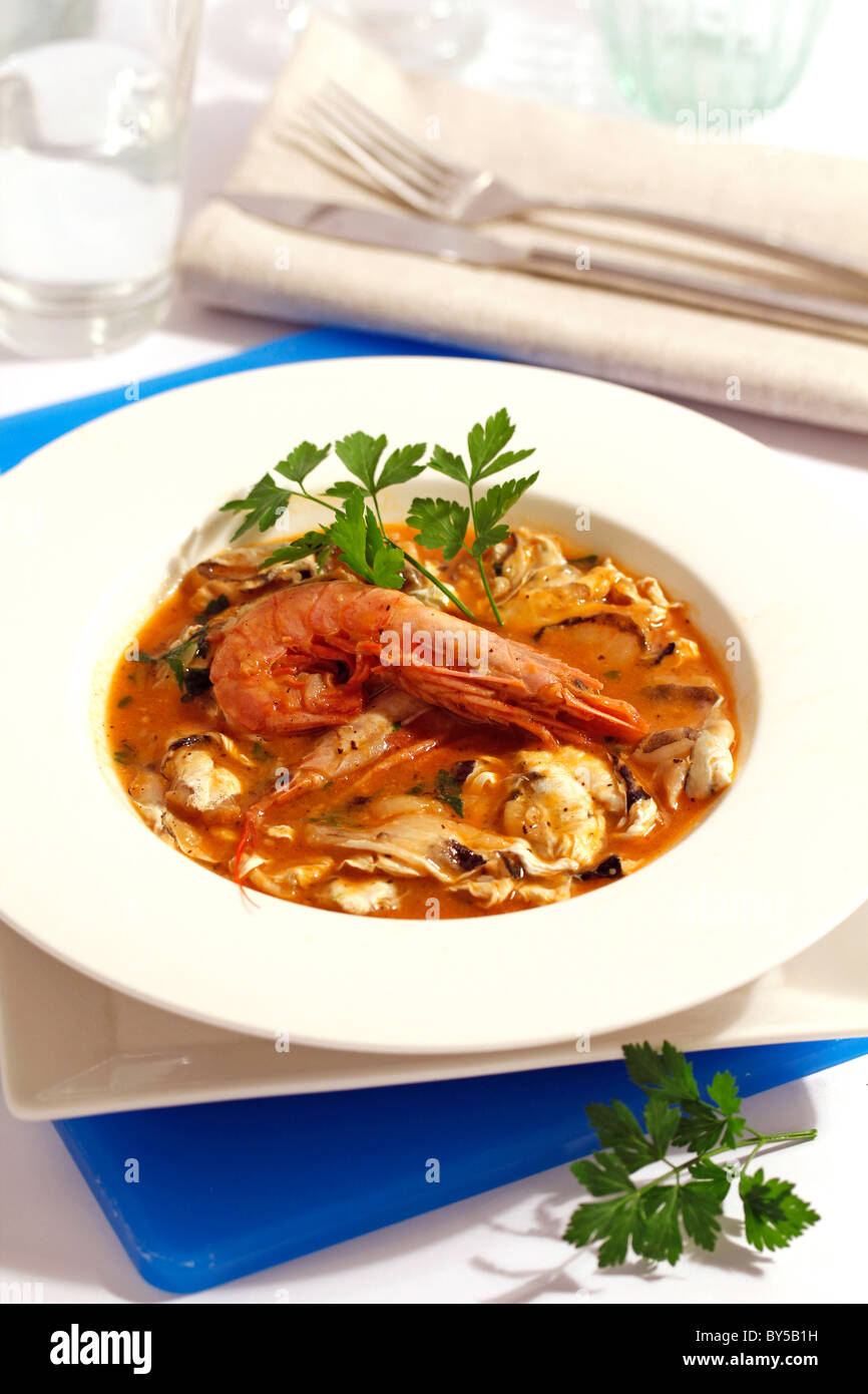 Kokotxas cheeks of hake hi-res stock photography and images - Alamy